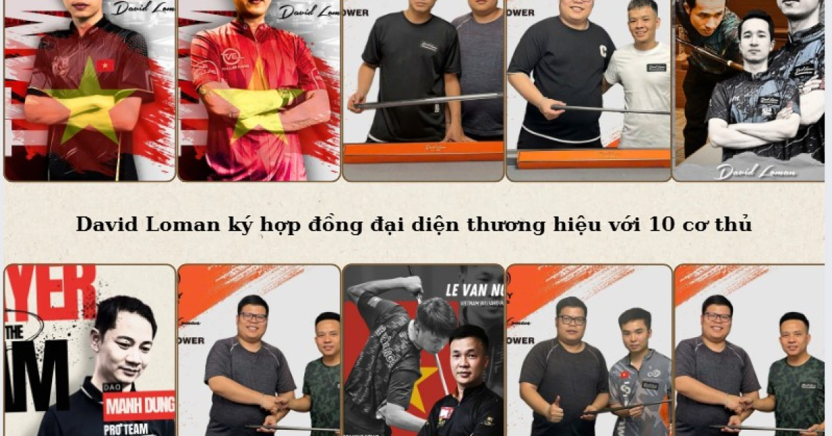 David Loman Mở Rộng Đội Hình Đại Sứ Sau Giải Kamui Road To World 10-Ball Championship 2025